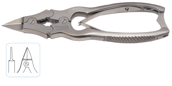 Double Action Nail Splitter Double Spring 15cm – PodiMe Foot Care